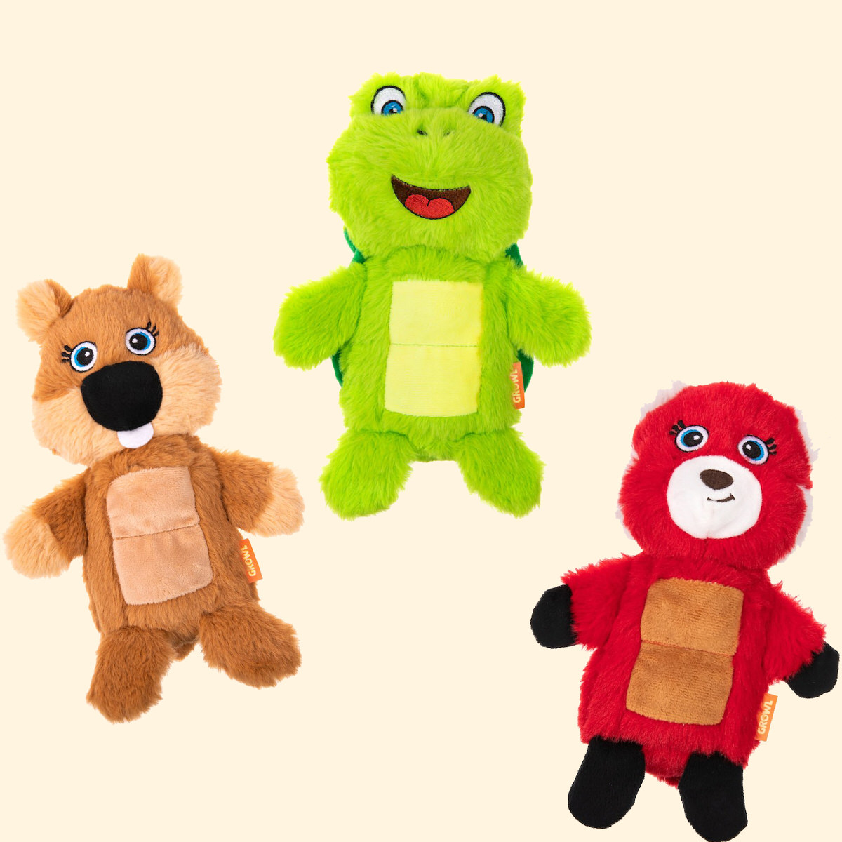 Belly Boomers - Innovative Plush Dog Toys by Growl - Growl